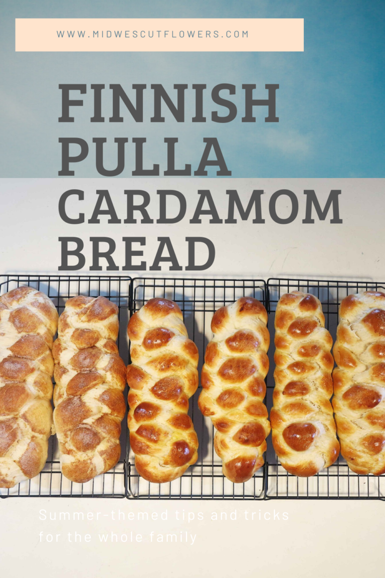Finnish Pulla Cardamom Bread - midwestcutflowers